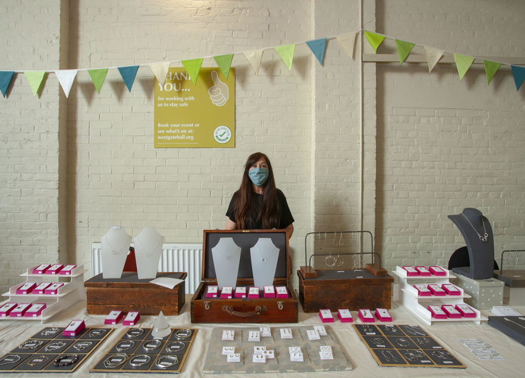 Westgate Hall Market Canterbury - showcasing local talent